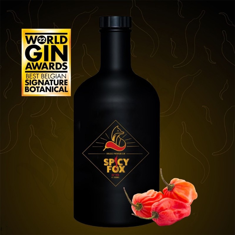 Spicy Fox - Premium Gin 46% 70 cl - Belspirits
